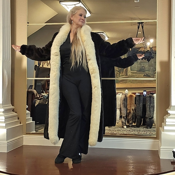 Kramer's of New Haven | Jackets & Coats | Full Length Chocolate Brown ...